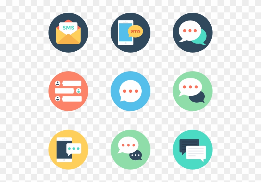 Text Messaging - Text Message Icon, HD Png Download - 600x564(#749077 ...