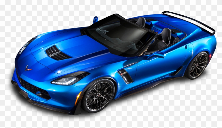Blue Chevrolet Corvette Z06 Top View Car - 2015 Corvette Z06 ...