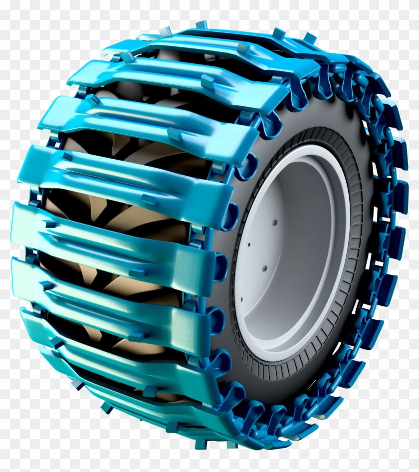 Wheel Tracks With Side Support - Tracks For Tires, HD Png Download ...