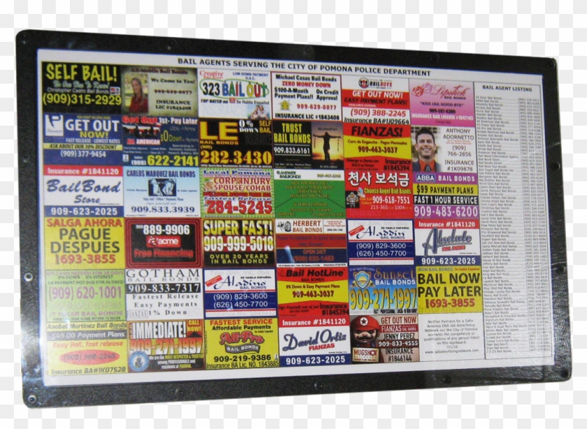 Bail Bond Advertising Iso Cell - Label, HD Png Download - 1069x750 ...