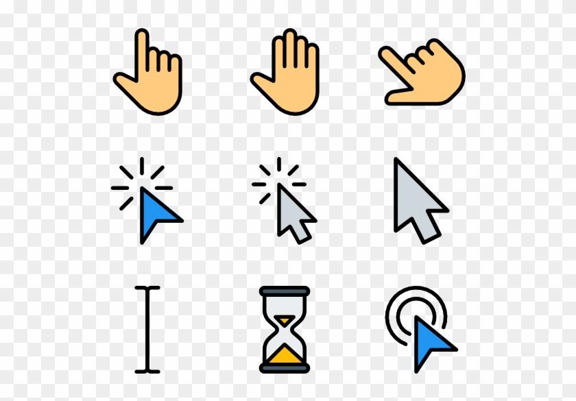 Selection And Cursors - Icon Klik, HD Png Download - 600x564(#757066 ...
