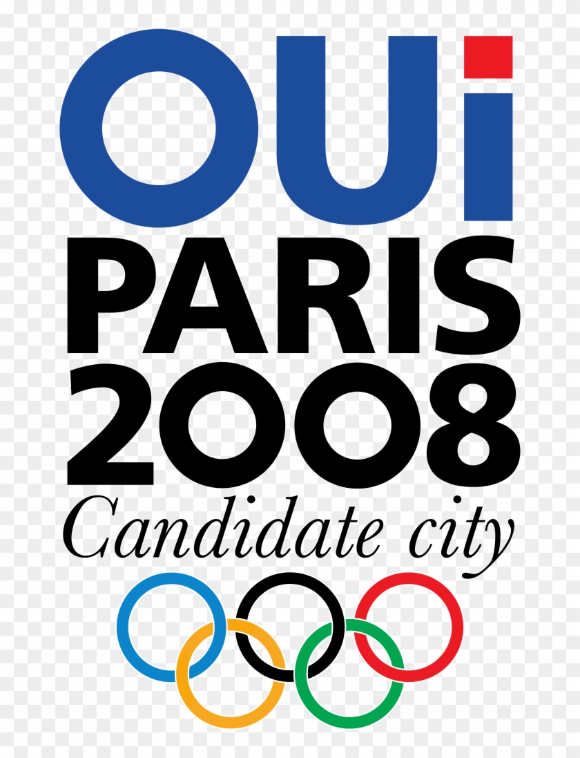 Paris 2008 Olympic Bid Logo - 2008 Olympic Bids, HD Png Download ...