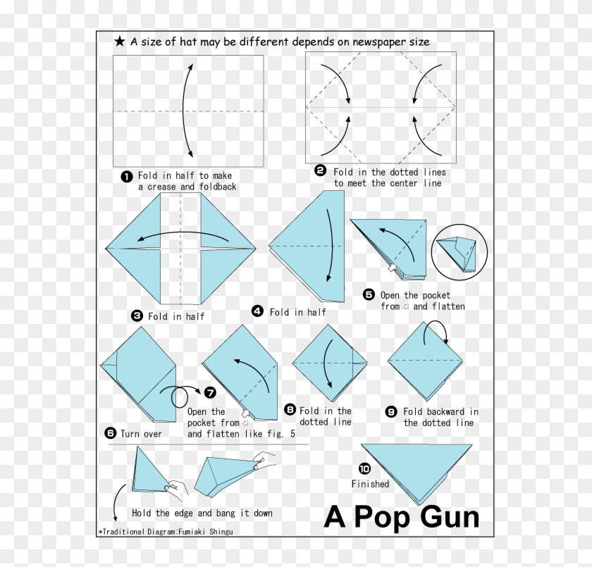 How To Make Origami Ninja Weapons How To Make Origami Origami Pop Gun How To Make Origami Ninja Weapons How To Make Origami Origami Pop Gun