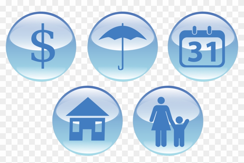 Big Image - Iconos Png Azul Con Fondo Blanco, Transparent Png ...