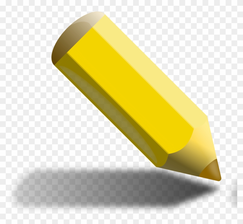 This Free Icons Png Design Of Yellow Pencil, Transparent Png ...