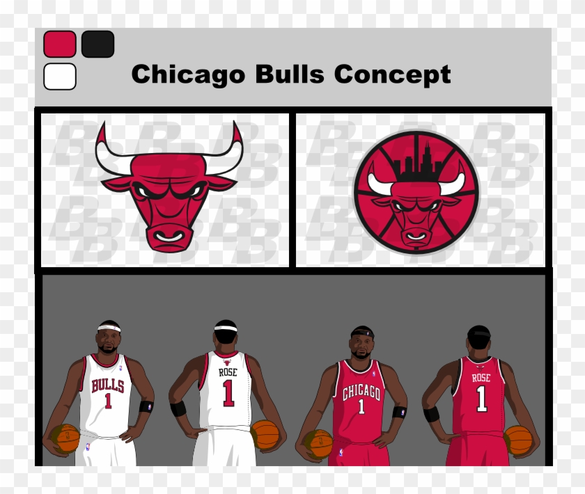 Chicago Bulls Redesign, HD Png Download - 749x630(#780749) - PngFind