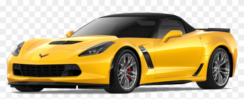 2018 Chevy Corvette - Yellow Corvette Z06, HD Png Download - 1000x550 ...