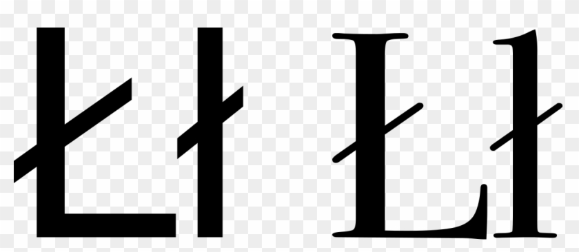 L With A Line Through, HD Png Download - 1200x467(#793051) - PngFind