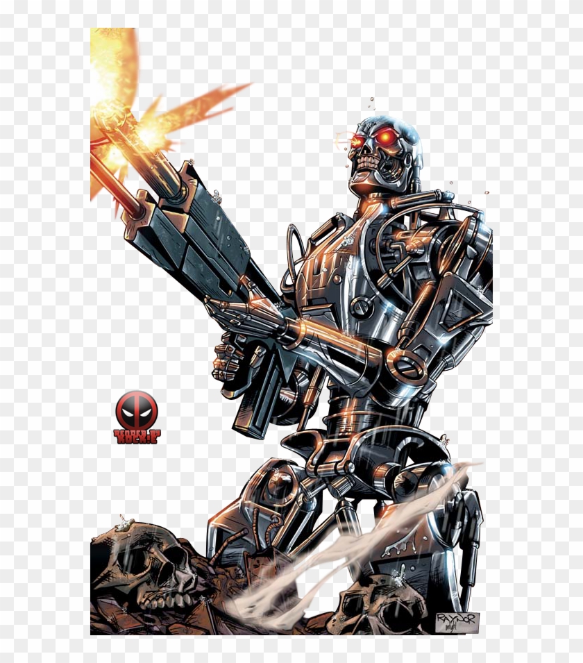 Terminator 2, HD Png Download - 580x875(#794516) - PngFind