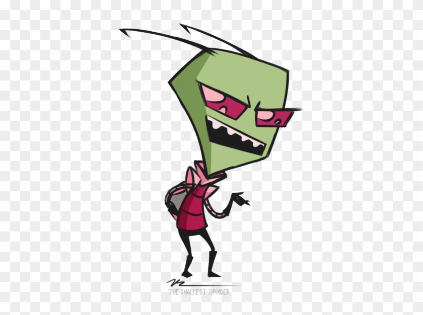 I Am Zim He's Transparent Drag Him Around The Screen - Invader Zim ...