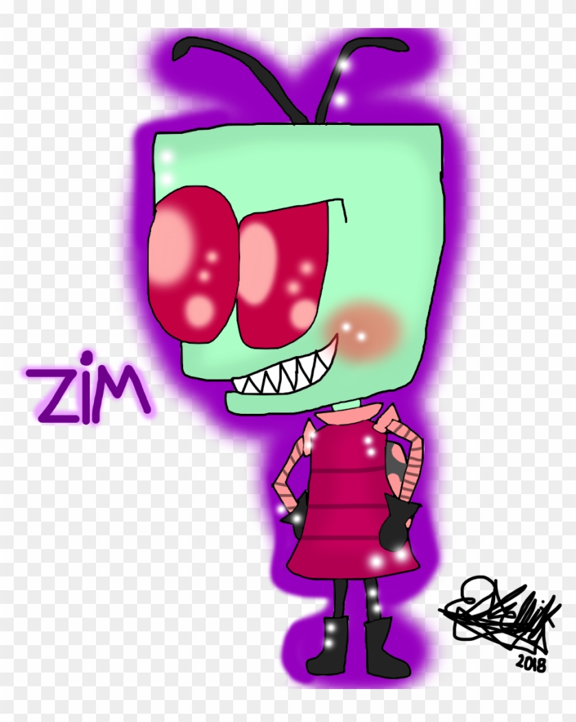 Invader Zim Logo By Jax89man On Deviantart Invader Zim Cool Cartoons