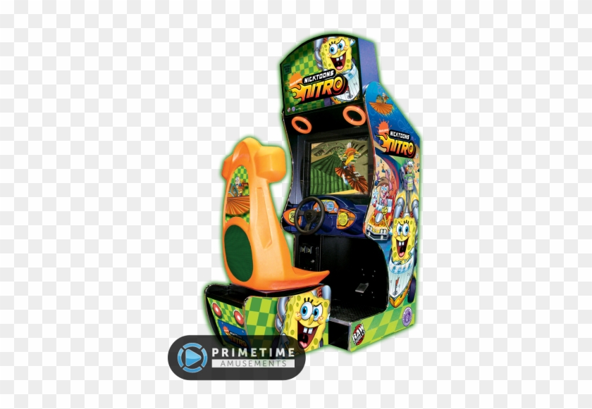 Nicktoons Nitro Arcade Game - Nickelodeon Racing Arcade Game, HD Png ...
