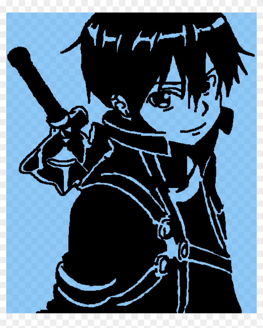 Kirito - Sword Art Online Kirito Aincrad, HD Png Download - 1000x1200 ...