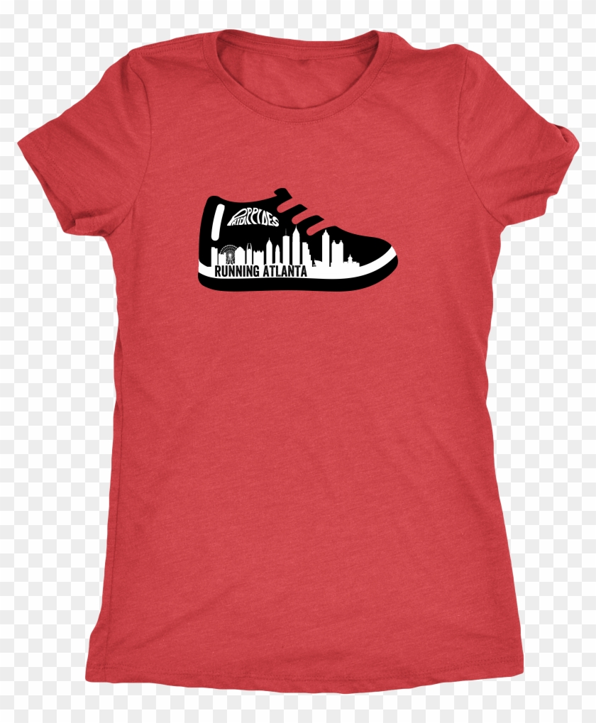 Phidippides Atlanta Skyline Shoe - Shirt, HD Png Download - 1000x1000 ...