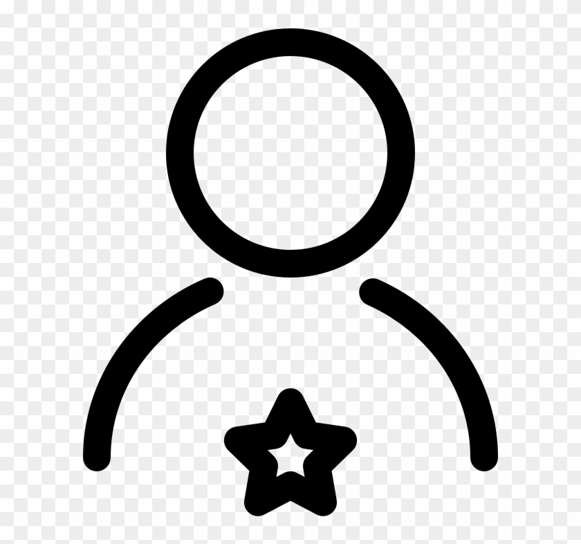 User Star Icon - Circle, HD Png Download - 960x960(#80551) - PngFind