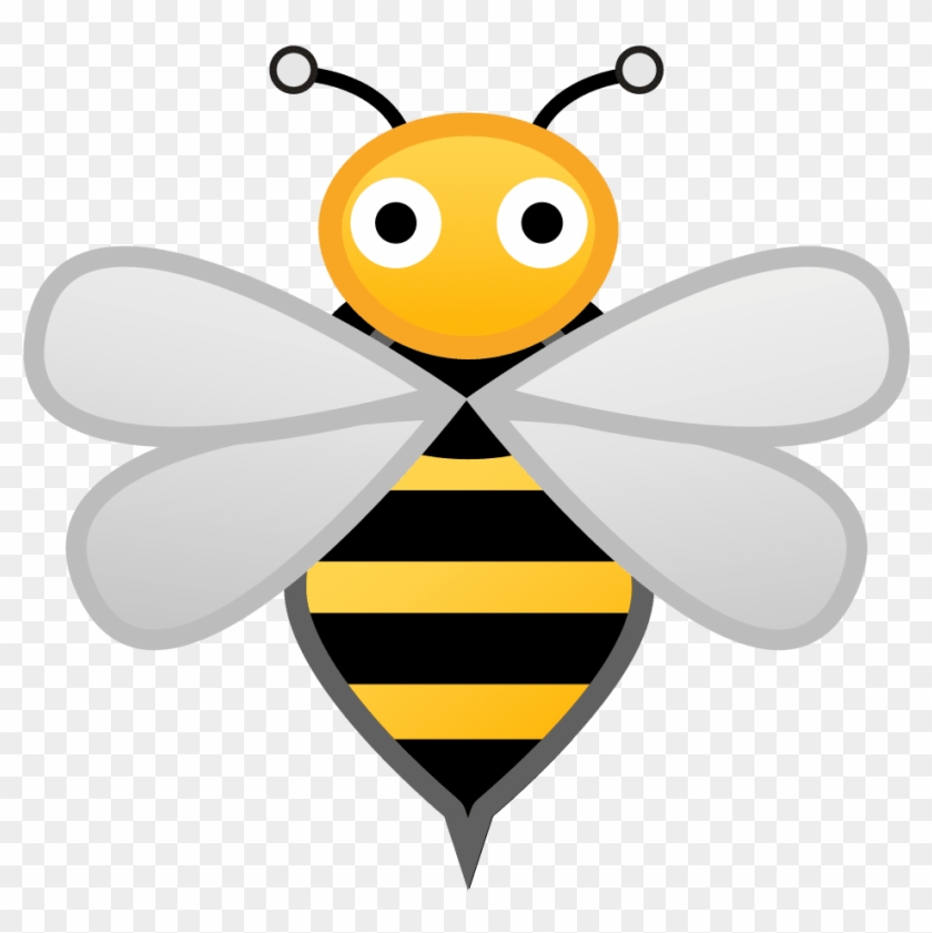 Bee Emoji - Bee Slack Emoji, HD Png Download - 1000x1000(#81022) - PngFind
