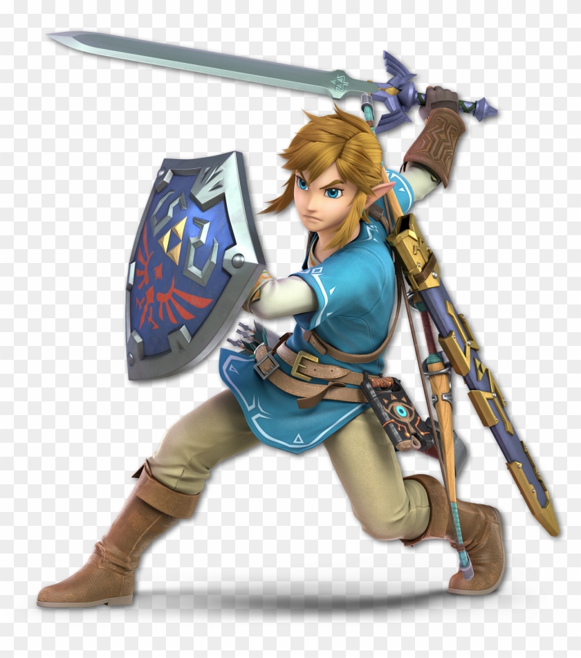Super Smash Bros - Link Smash Bros Ultimate, HD Png Download ...