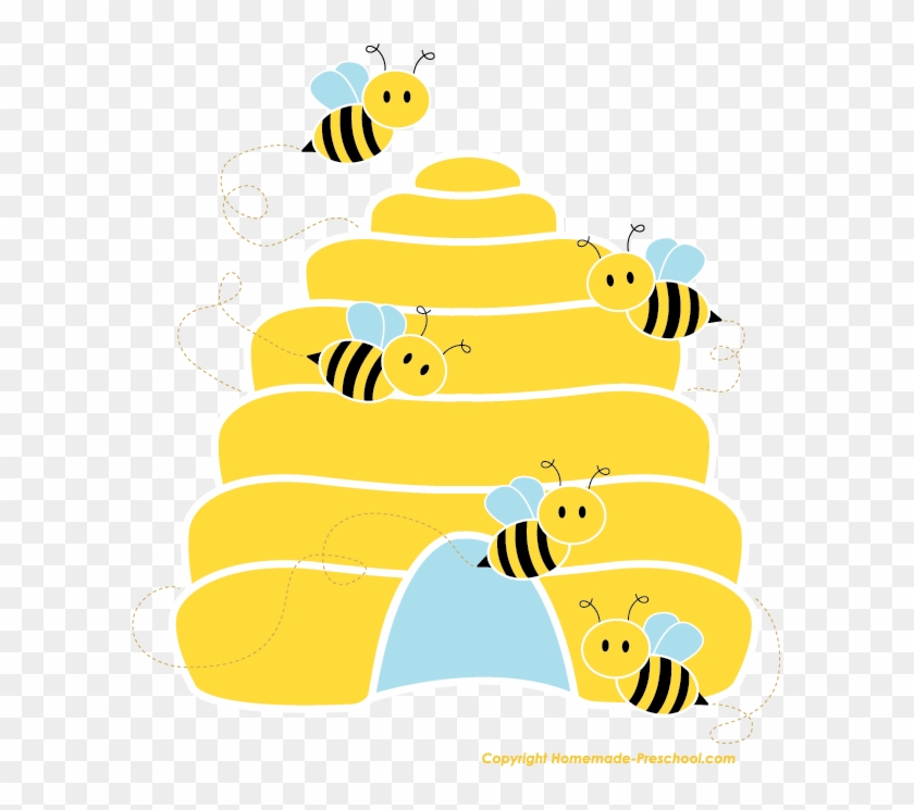 Click To Save Image - Birthday Bees Clipart, HD Png Download - 597x665 ...