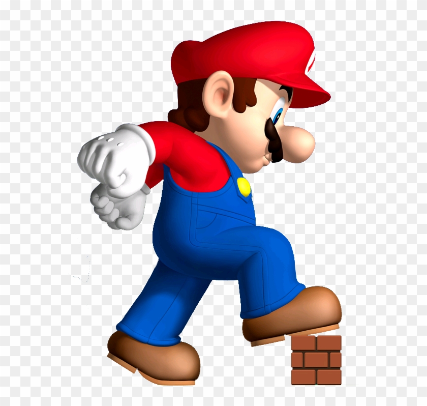 Mario Png - New Super Mario Bros Giant Mario, Transparent Png - 572x770 ...