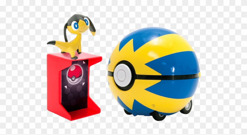 Catch 'n' Return Pokeball Helioptile & Quick Ball - Pokeball Catch En ...