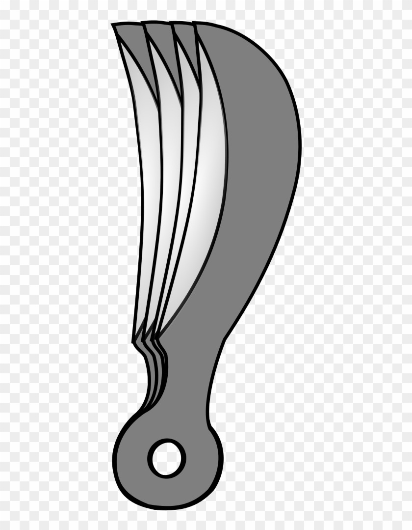 Fuuma Shuriken Fermé - Fuuma Shuriken Png, Transparent Png - 409x1023 ...