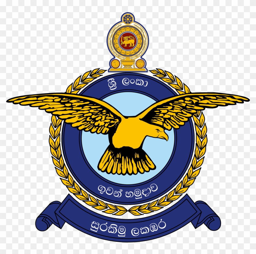 Sri Lanka Air Force Emblem - Sri Lanka Air Force Logo, HD Png Download ...