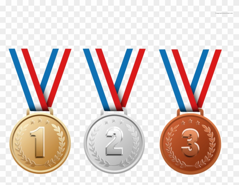 Gold Silver And Bronze Medals Png Transparent Image - Gold Silver ...