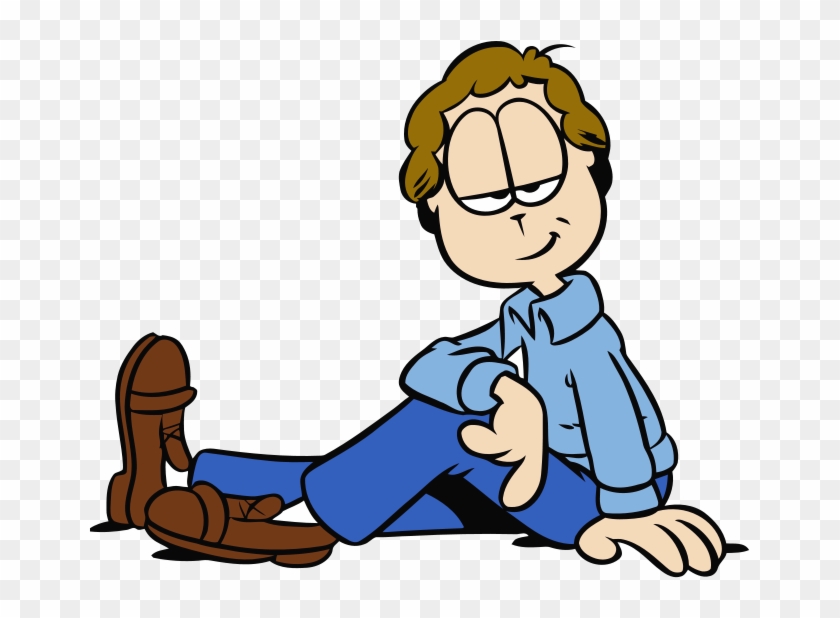 The Jon Arbuckle Society - Garfield Jon Arbuckle, HD Png Download ...