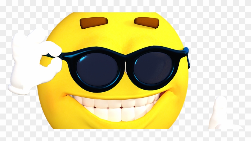 Emojis Will Make You Smarter - Smiley Face Finger Guns, HD Png Download ...