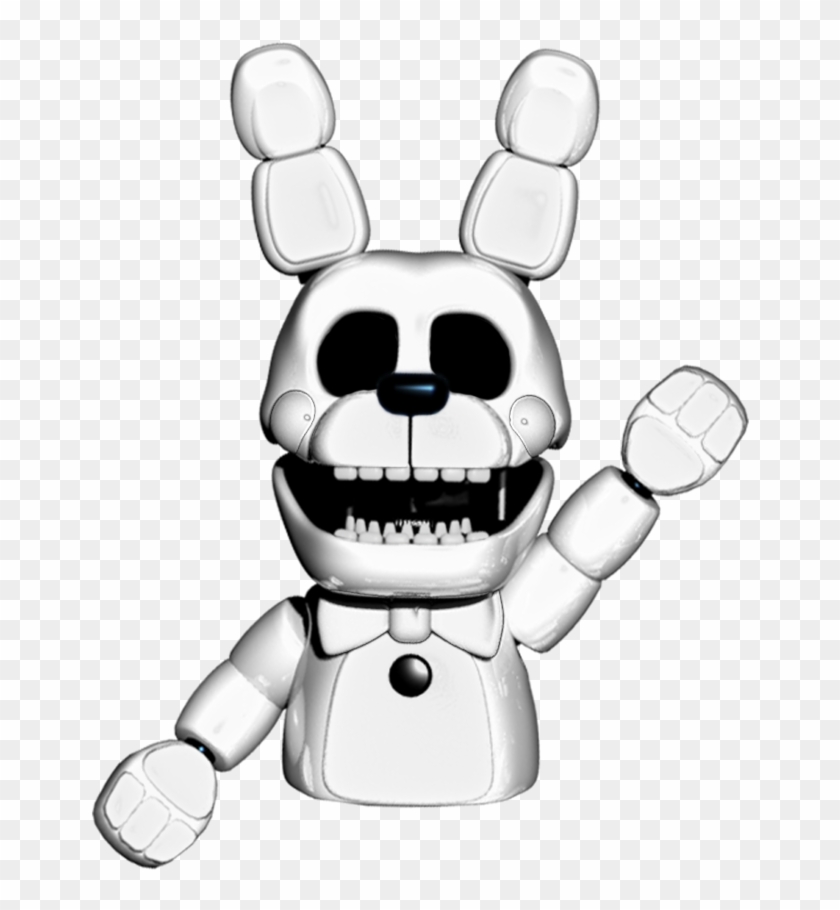 White Rabbit Puppet By Pkthunderbolt100 - Fnaf Fredbear Hand Puppet, HD ...