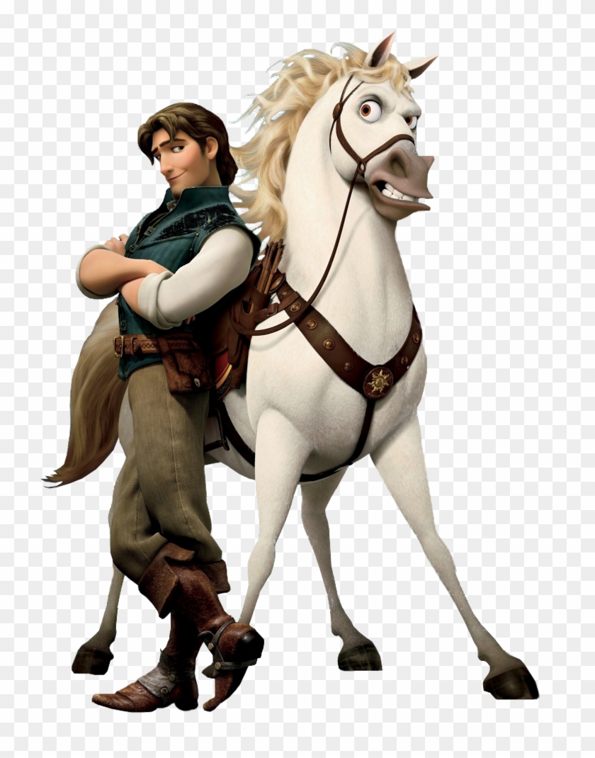 Rapunzel Principe Png - Flynn Rider Y Maximus, Transparent Png ...