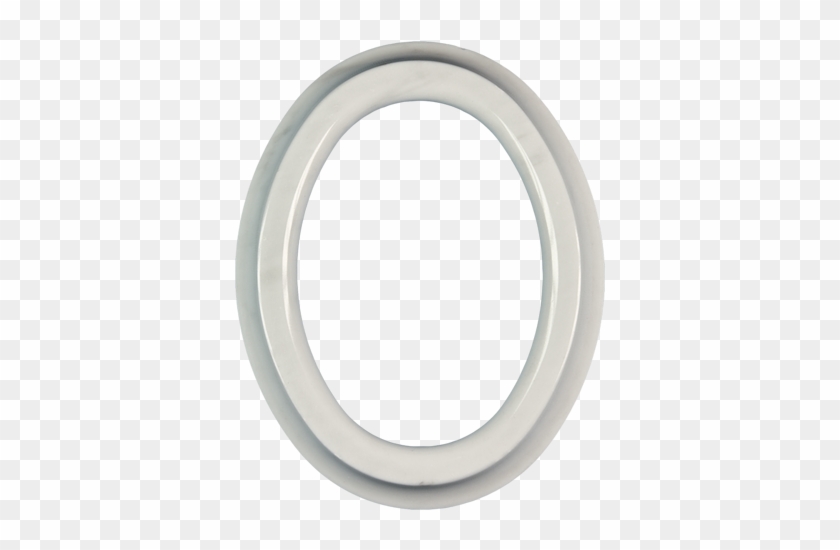 White Oval Frame Png