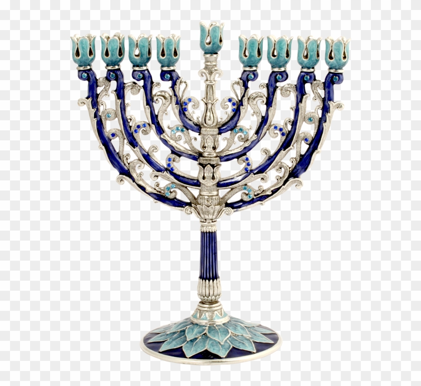 Blue Menorah, HD Png Download - 800x800(#842129) - PngFind
