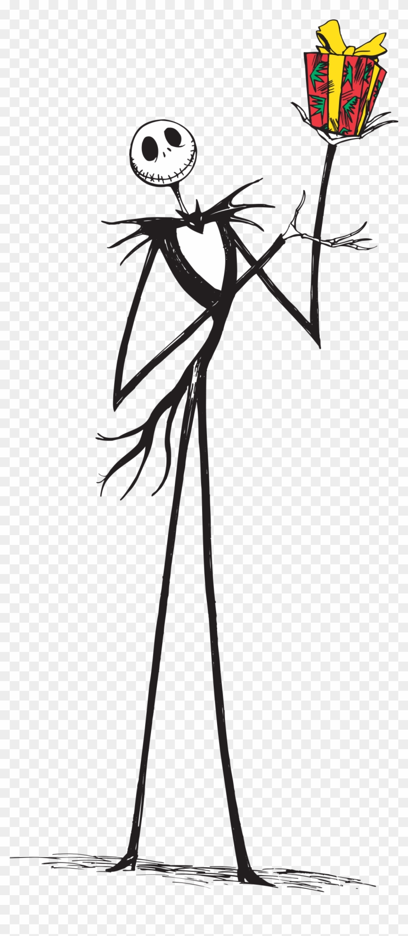 Print - Nightmare Before Christmas Jack Christmas, HD Png Download ...