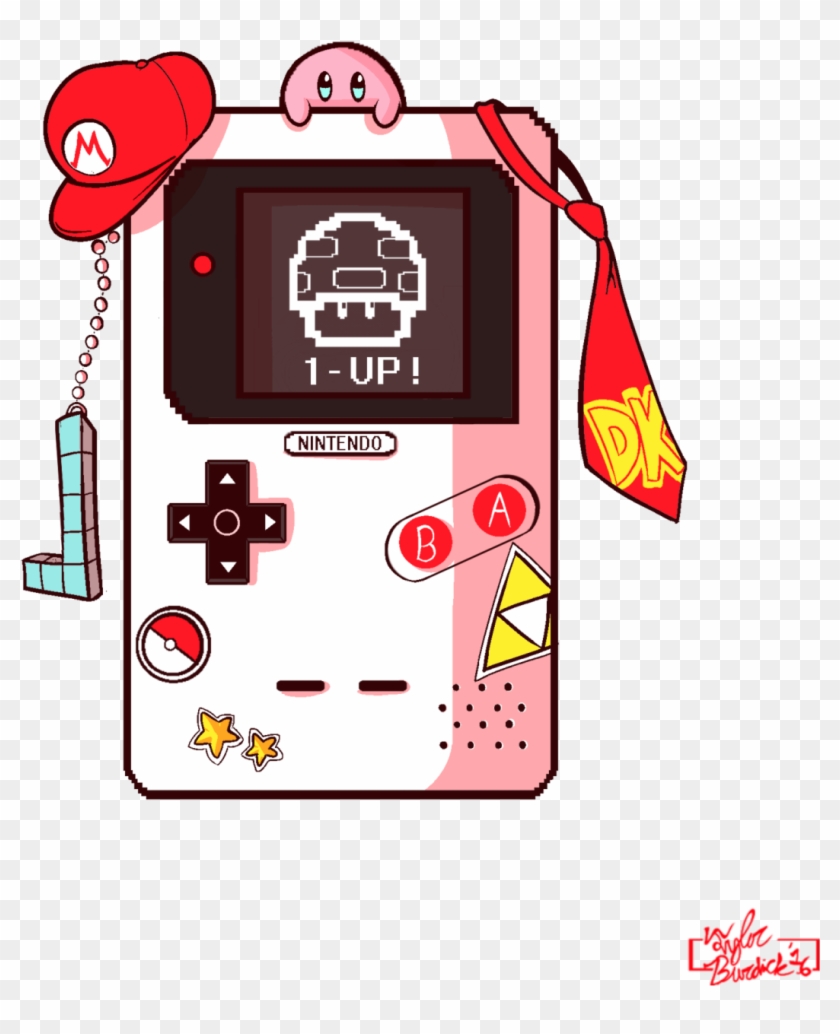 Game Boy Color - Cartoon, HD Png Download - 1280x1422(#862766) - PngFind