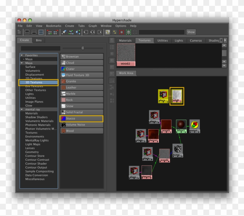 Creating Realistic Wood Texture In Maya, Using Only - Maya Arnold White ...