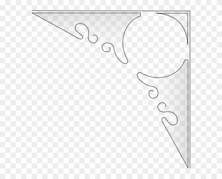 Borders Corner Png Simple, Transparent Png - 600x600(#897228) - PngFind
