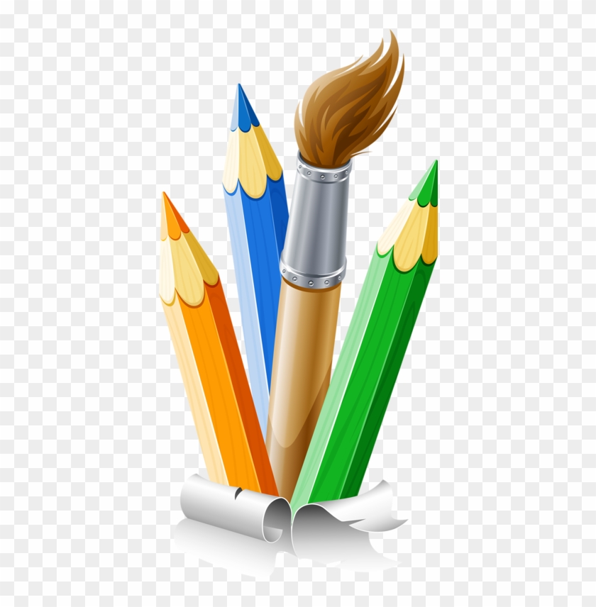 Pencils And Crayons Clipart And Png