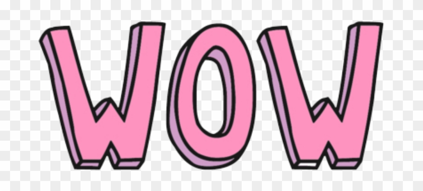 Wow Sticker - Transparent Wow, HD Png Download - 1024x1024(#94940 ...