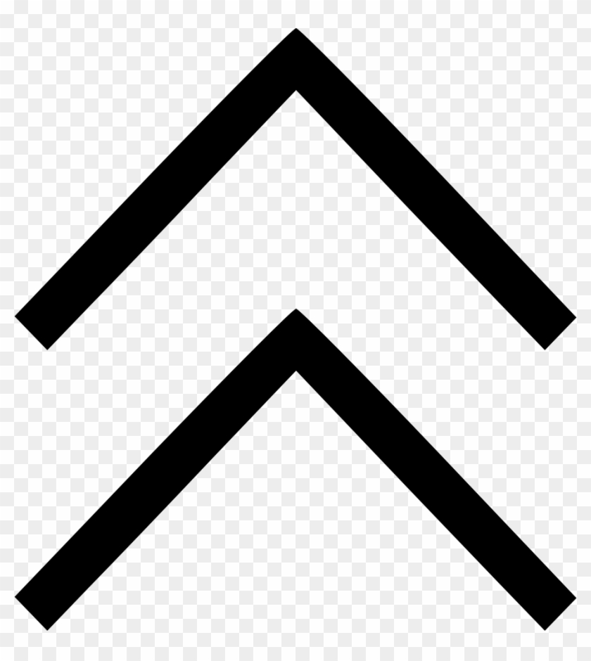 Png File Svg - Double Up Chevron Icon, Transparent Png - 914x980(#95563 ...