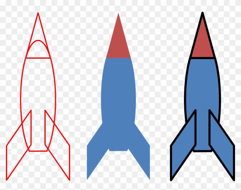 Body Cliparts - Rocket Shapes, HD Png Download - 984x731(#99437) - PngFind