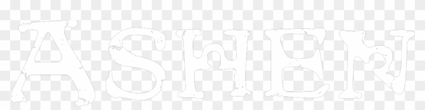 Ashen Logo - Black-and-white, HD Png Download - 4234x992(#900028) - PngFind