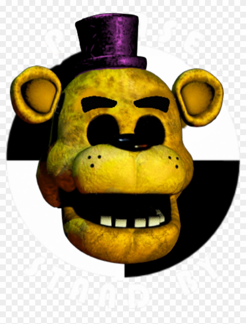 Fredbear Pls Stand By But Fredbear Head Is More Real - Fnaf Freddy ...