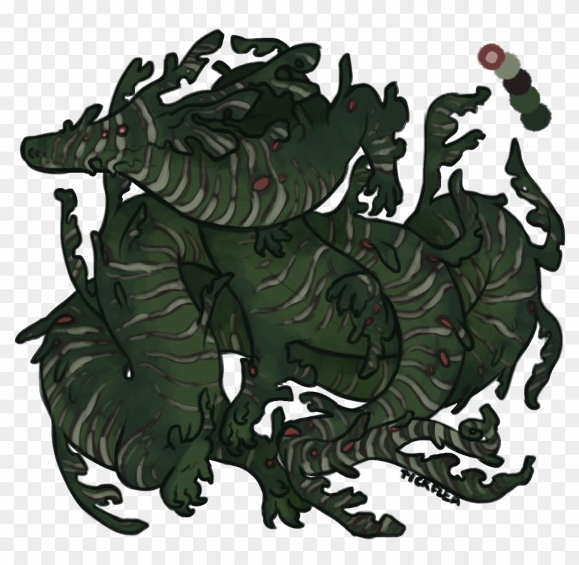 Sea Monster Design, HD Png Download - 1227x1141(#901606) - PngFind