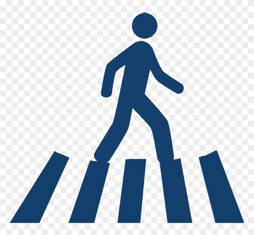 Pedestrians - Road Safety Icon Png, Transparent Png - 803x731(#902848 ...
