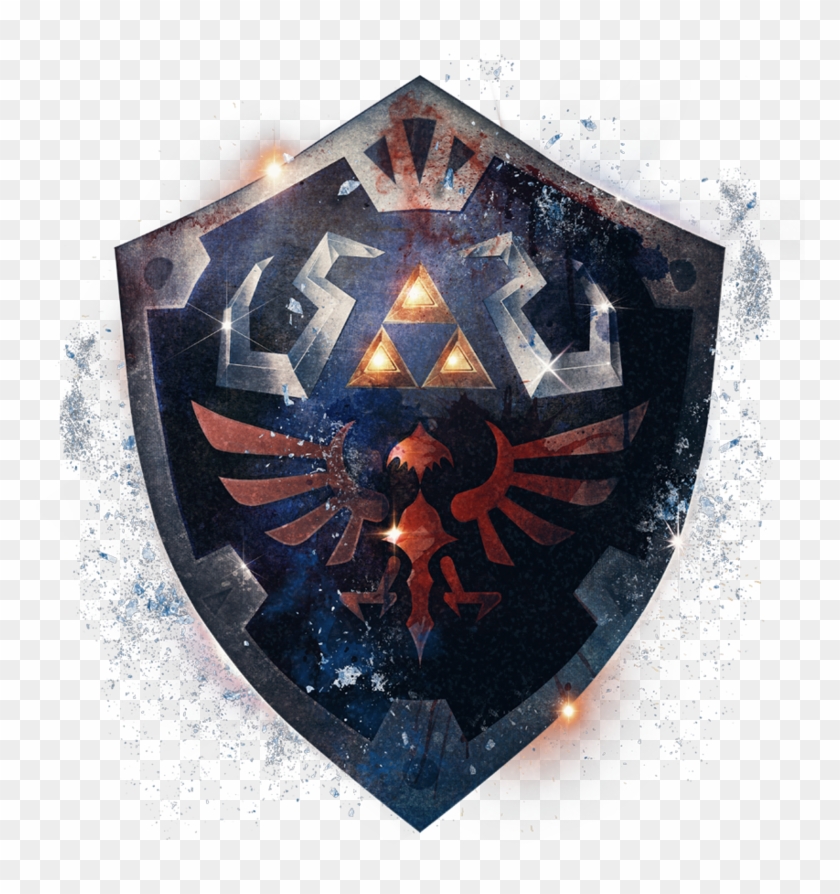 Legend Of Zelda Hylian Shield Art, HD Png Download - 1024x887(#906214 ...