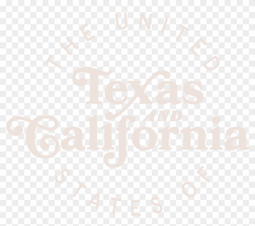 The United States Of Texas And California - Poster, HD Png Download ...