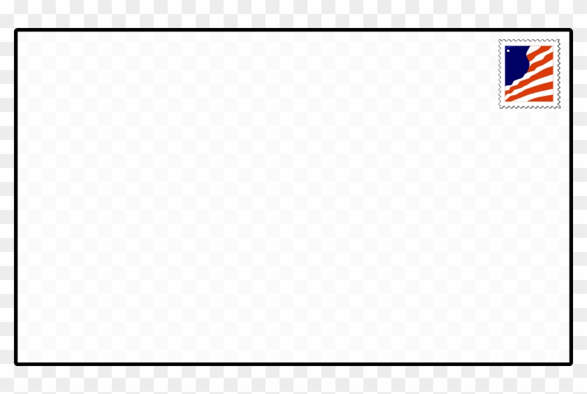 Envelope Cliparts - Blank Envelope With Stamp, HD Png Download ...