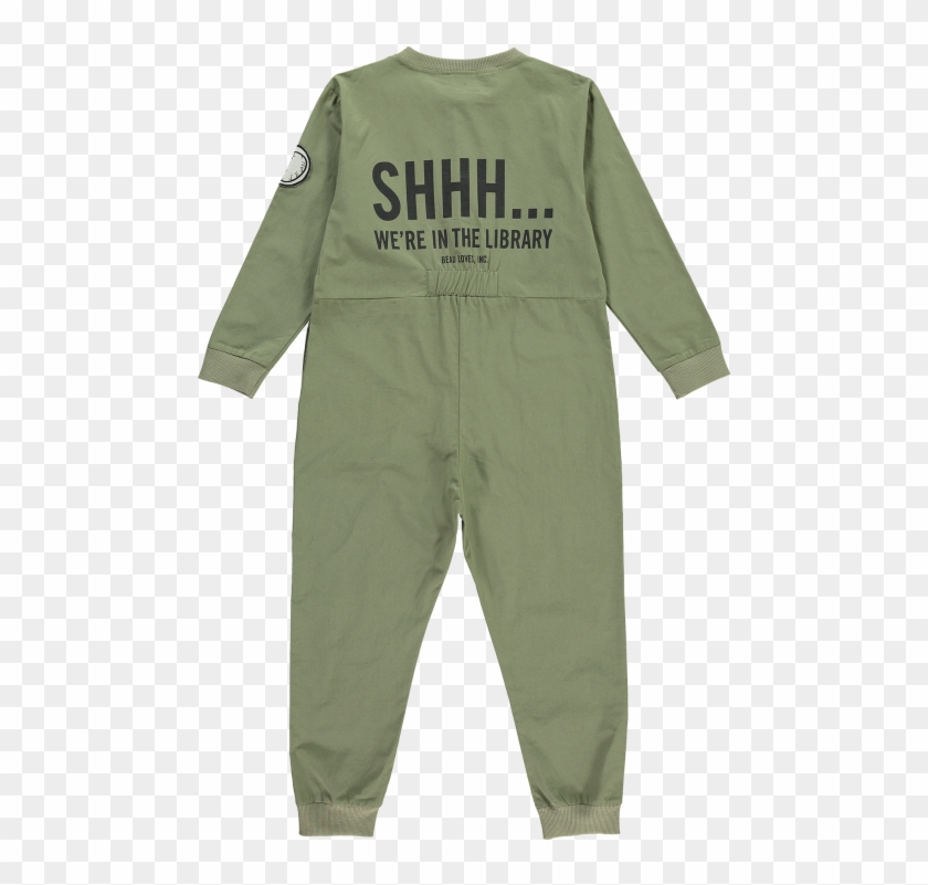 Beau Loves Boiler Suit Shhh - Army Boiler Suit, HD Png Download ...