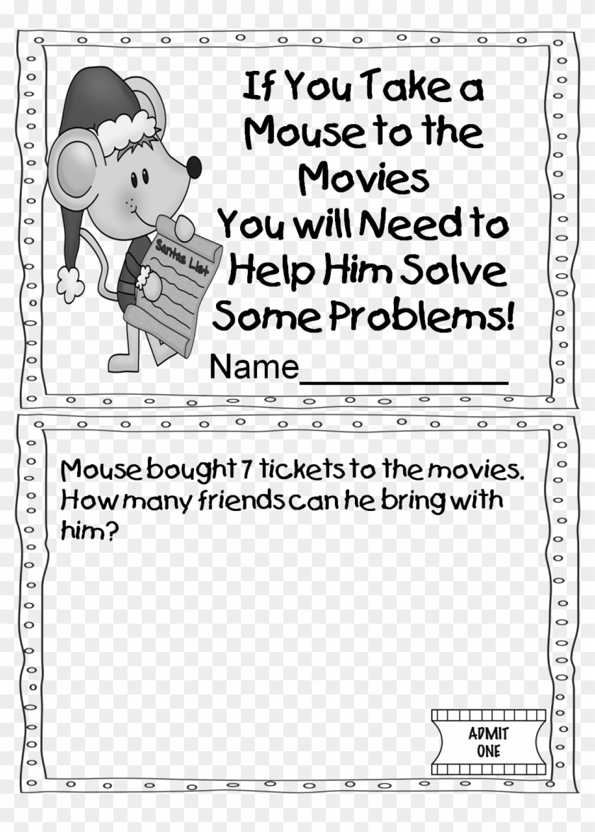 If You Take A Mouse To School Coloring Pages